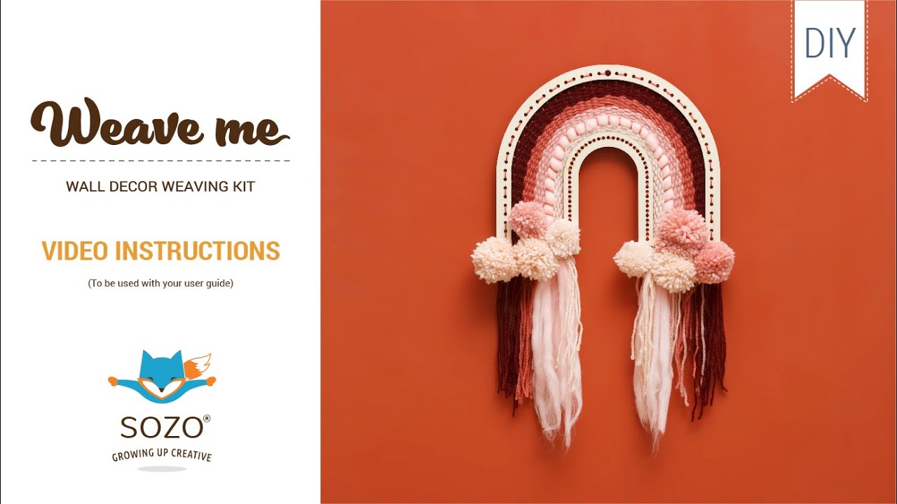 How To - Rainbow Weave Me Kit - YouTube