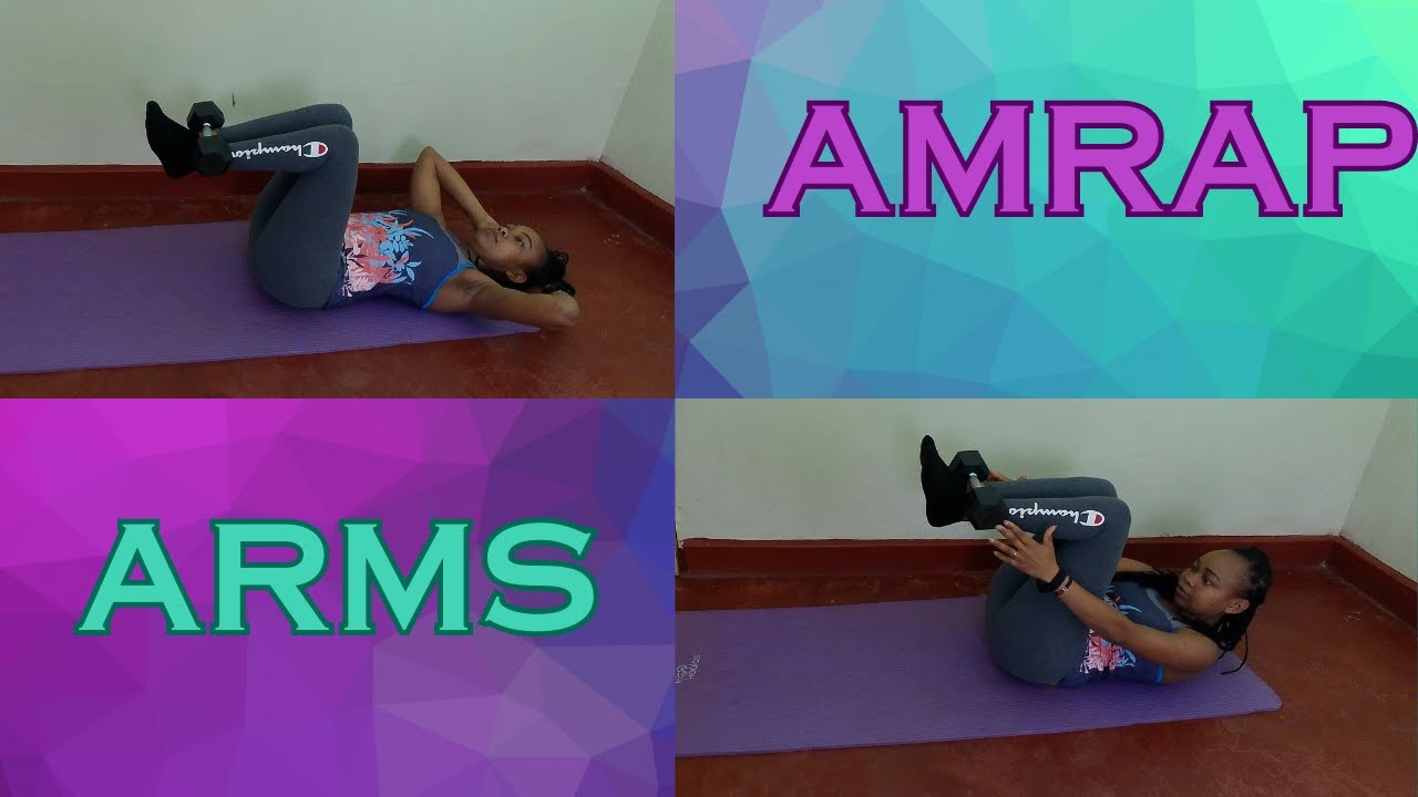 ARMS AMRAP // Toned & Sexy Arms - YouTube