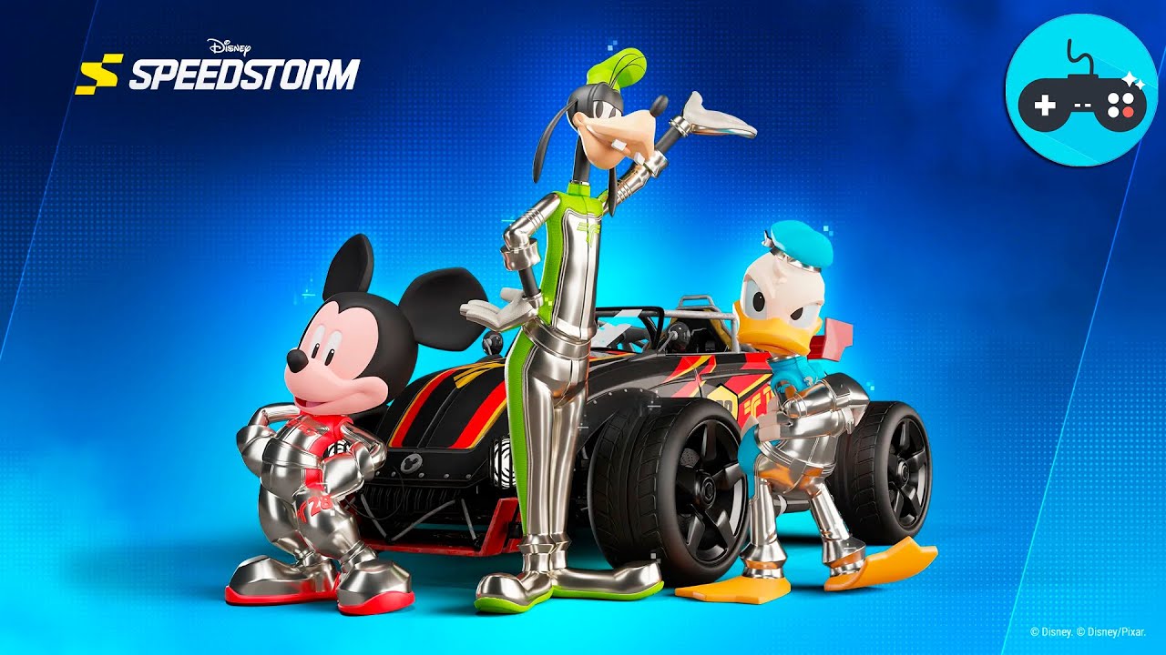 Disney Speedstorm with Mickey Mouse - PC Racing Cars Cartoon Video Game ...