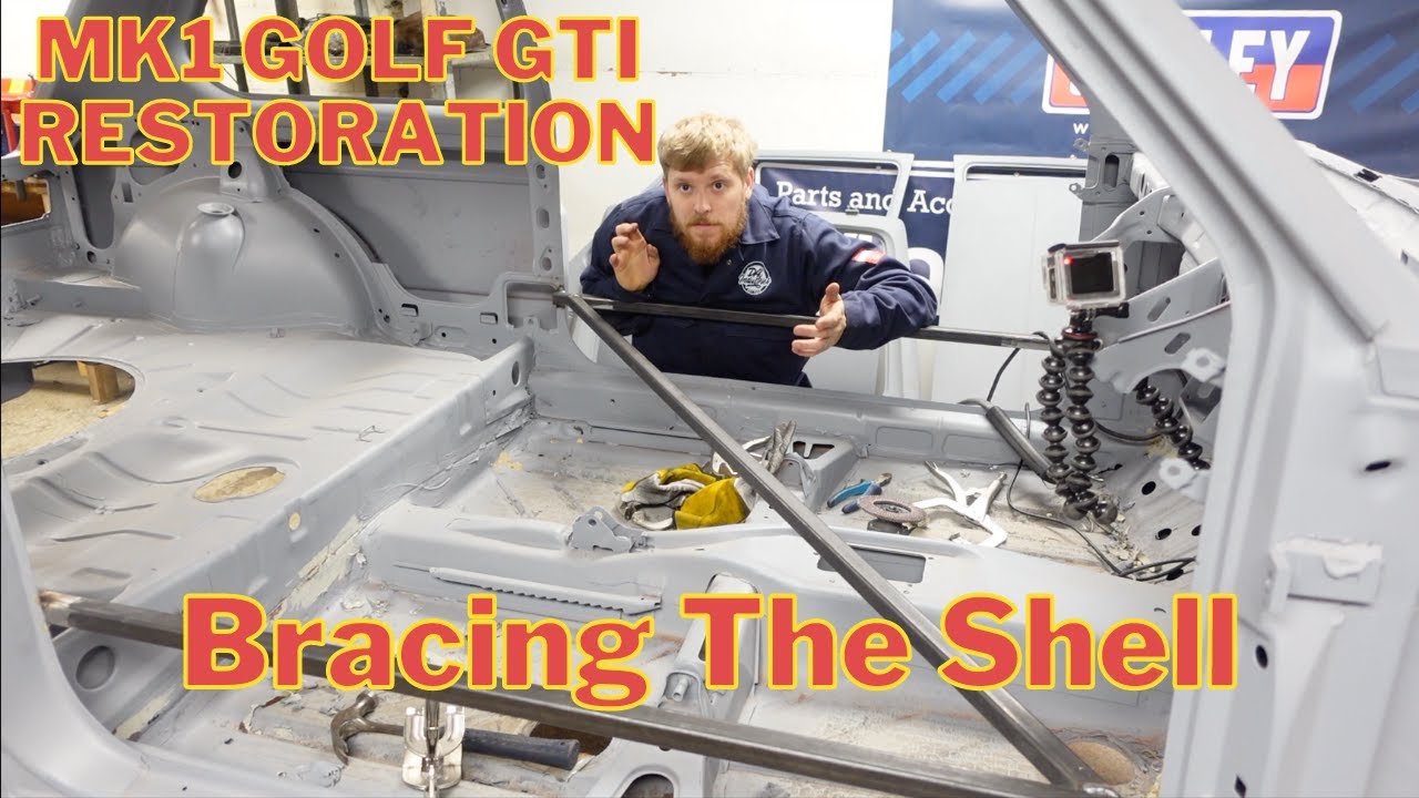 Bracing The Shell - Episode 9 -1983 Volkswagen Mk1 Golf GTI Campaign ...