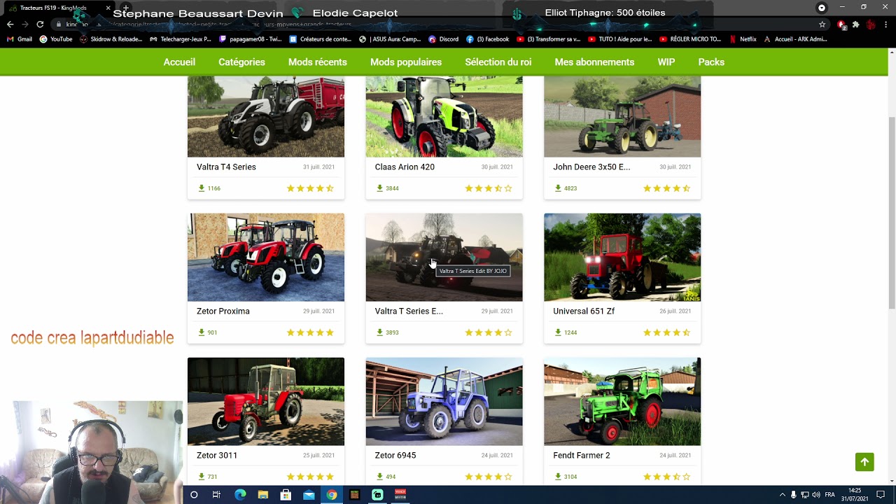 PRESENTATIONS DU SITE KINGMODS POUR TELECHARGER DES MODS FARMING ...