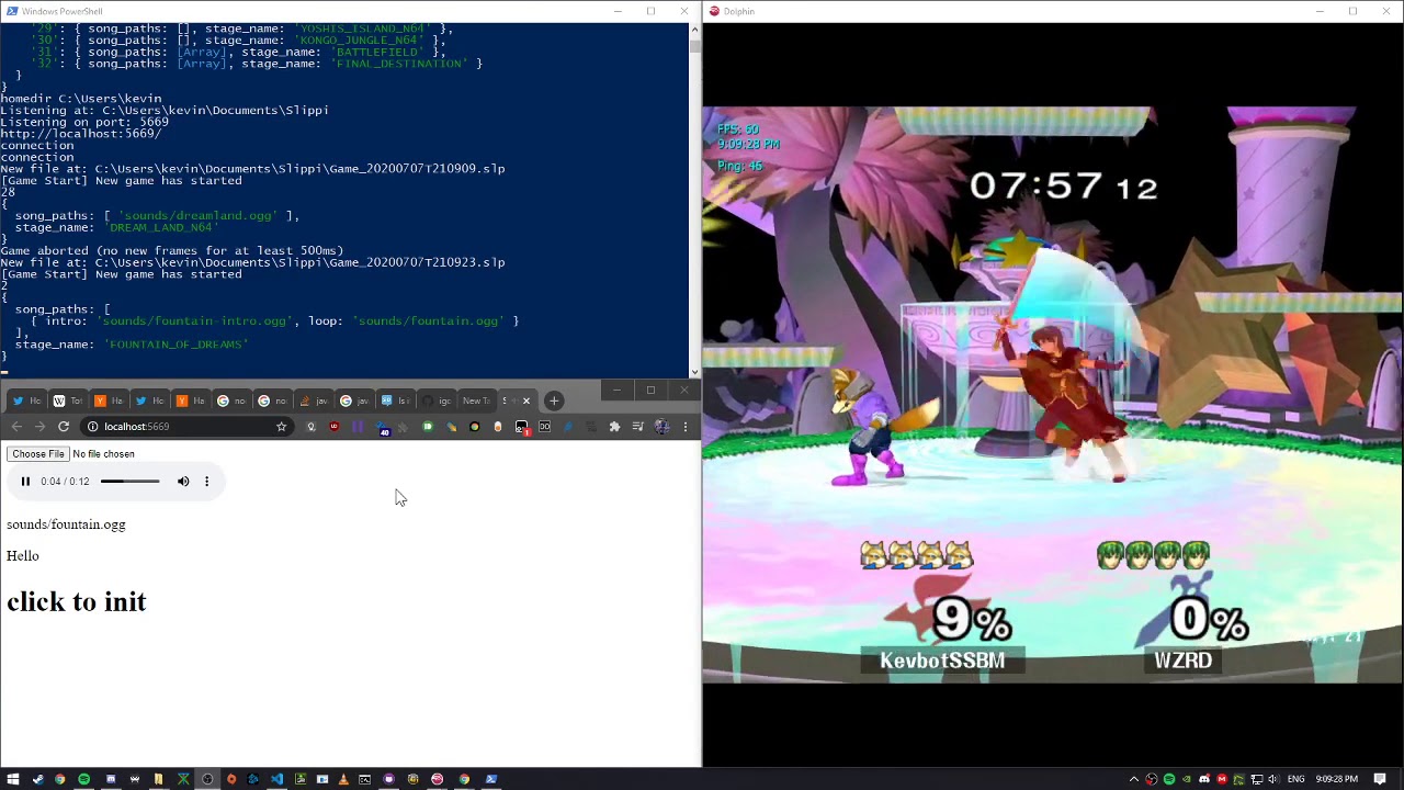 Slippi Melee Music Player Demo #1 - YouTube
