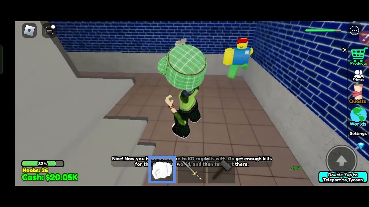 playing ragdoll factory (part 1) - YouTube