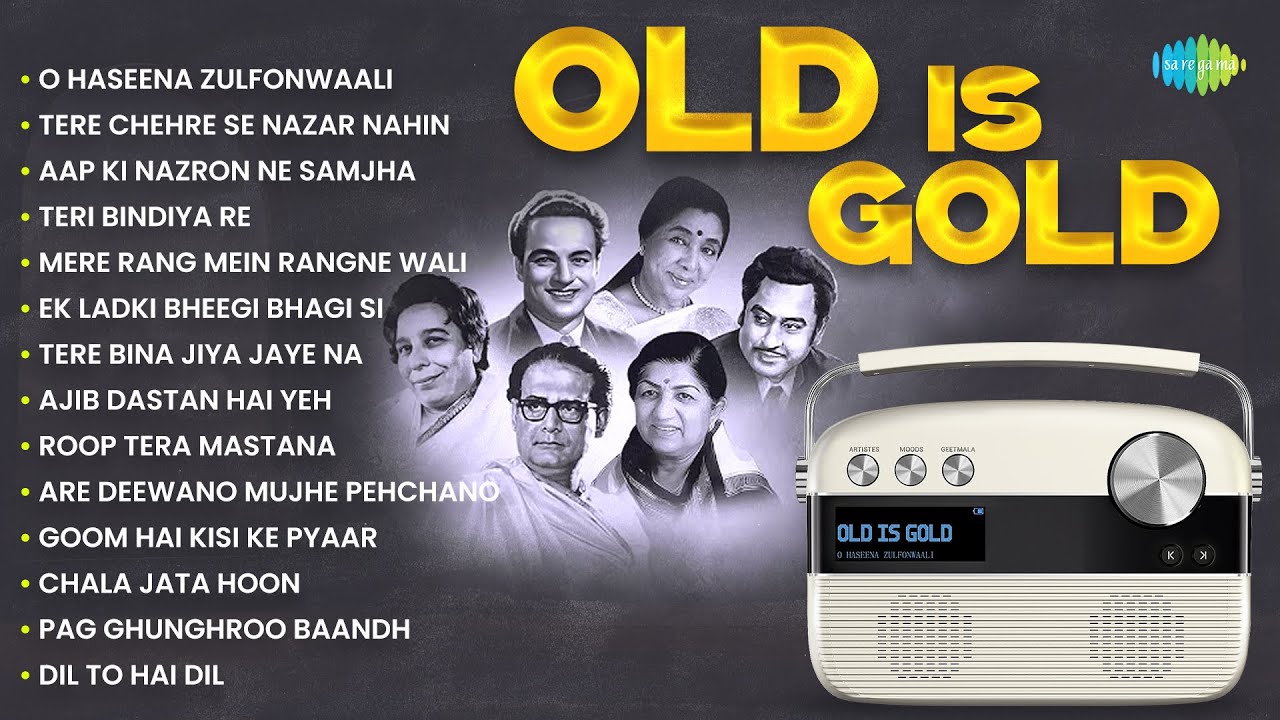 Old Is Gold | Evergreen Hindi Songs | Lata Mangeshkar | Mohammed Rafi ...