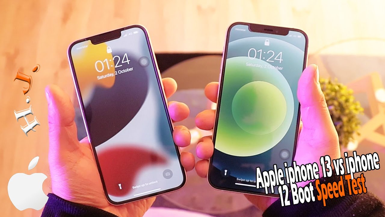 iPhone 13 VS iPhone 12 Boot Speed Test - YouTube