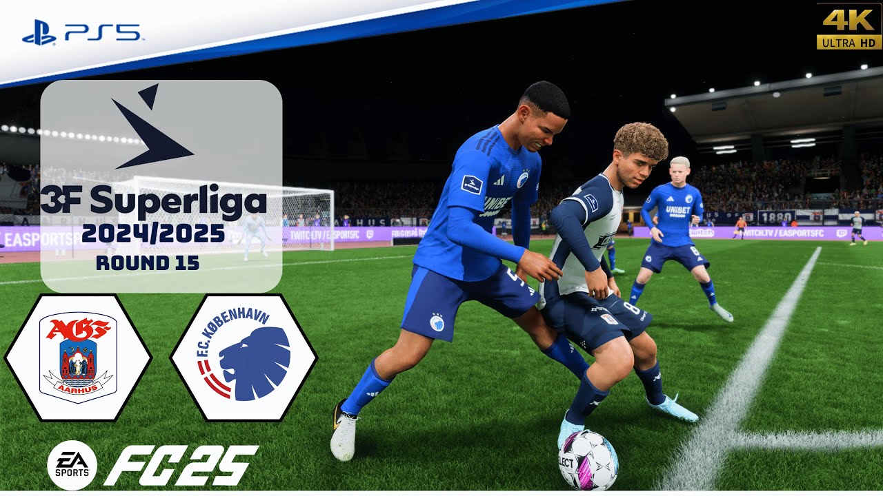 FC 25 - Aarhus AFG vs. Copenhagen | 3F SuperLiga 24/25 | Full Match ...