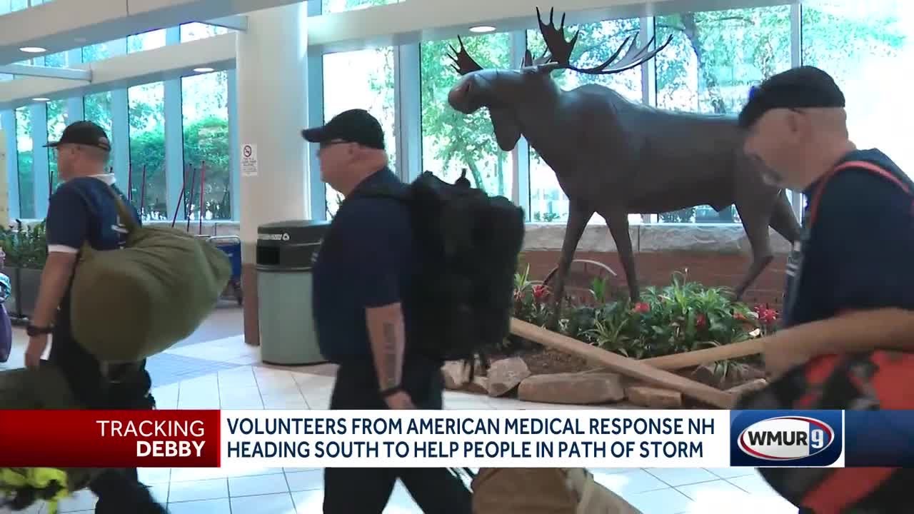 NH medics heading south to help with storm - YouTube