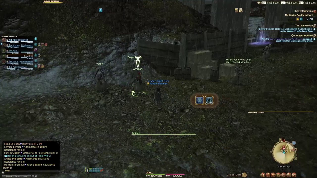 Final fantasy XIV Patch 5.35 Save the Queen Quest - YouTube