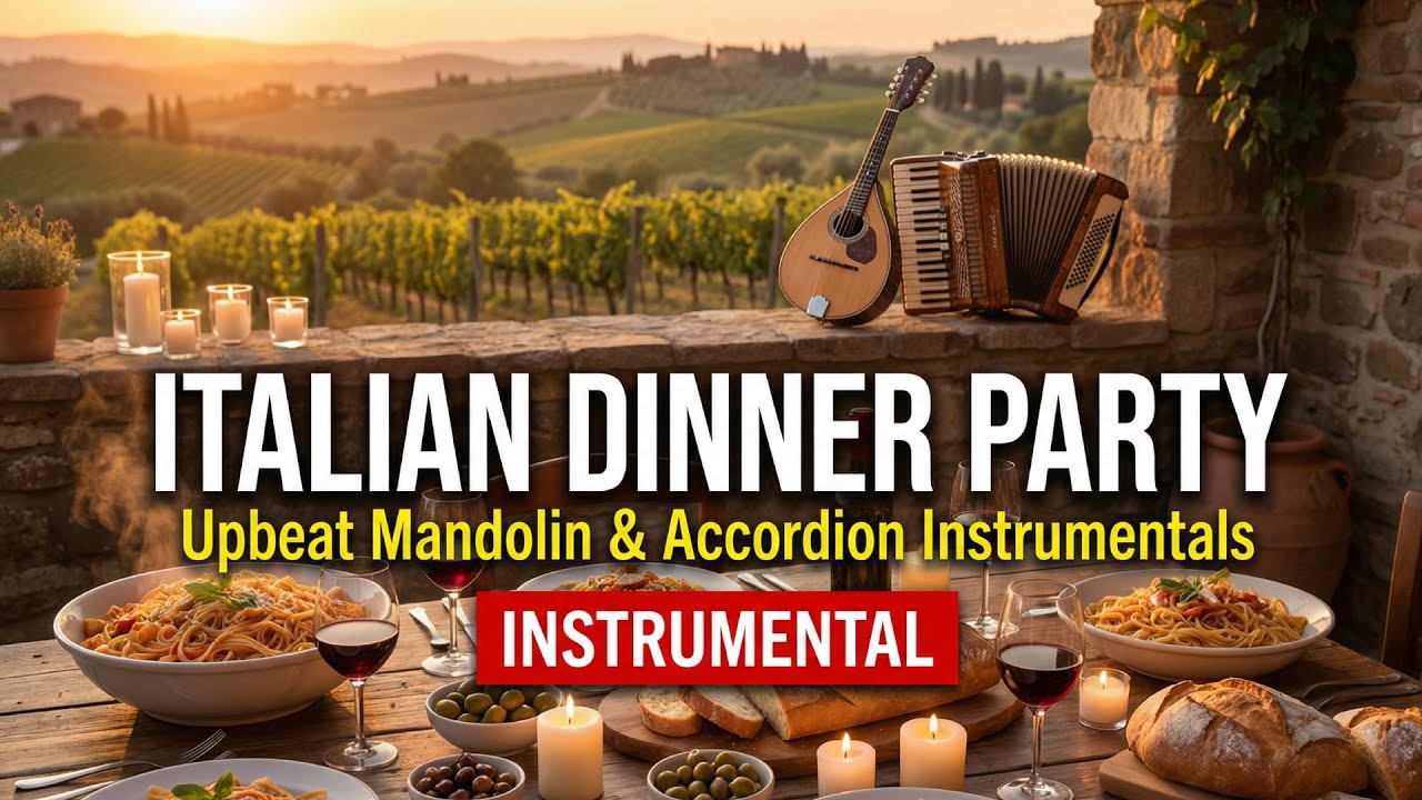 Upbeat Italian Restaurant Songs: Lively Trattoria Vibe | 12 Hours ...