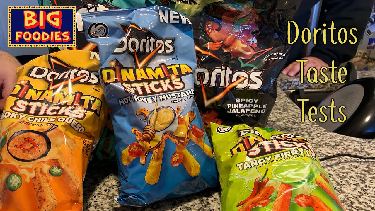 New Doritos Flavor Taste Test - YouTube