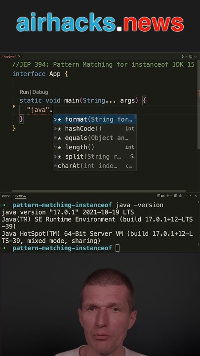 Spotted The Pattern Matching For Instanceof In Jdks Source Code Java Shorts Youtube