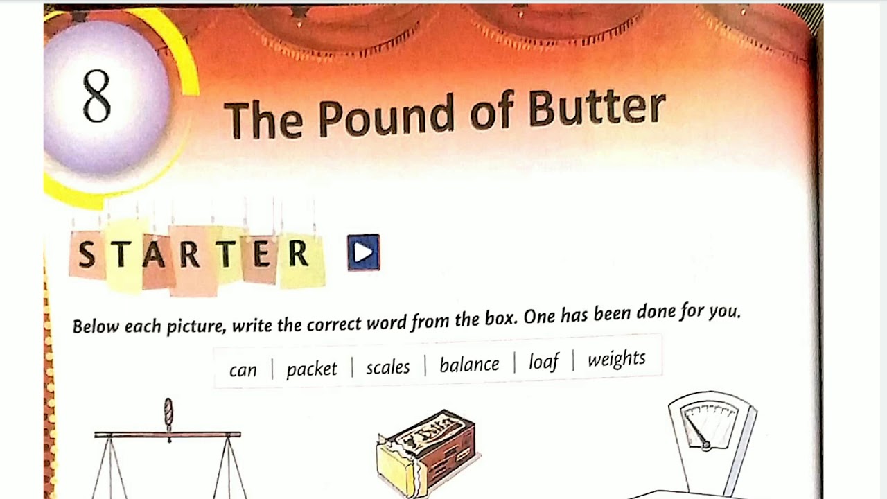 CLASS-3 | CH-8 | PART-1 | THE POUND OF BUTTER | READING | OXFORD NEW ...