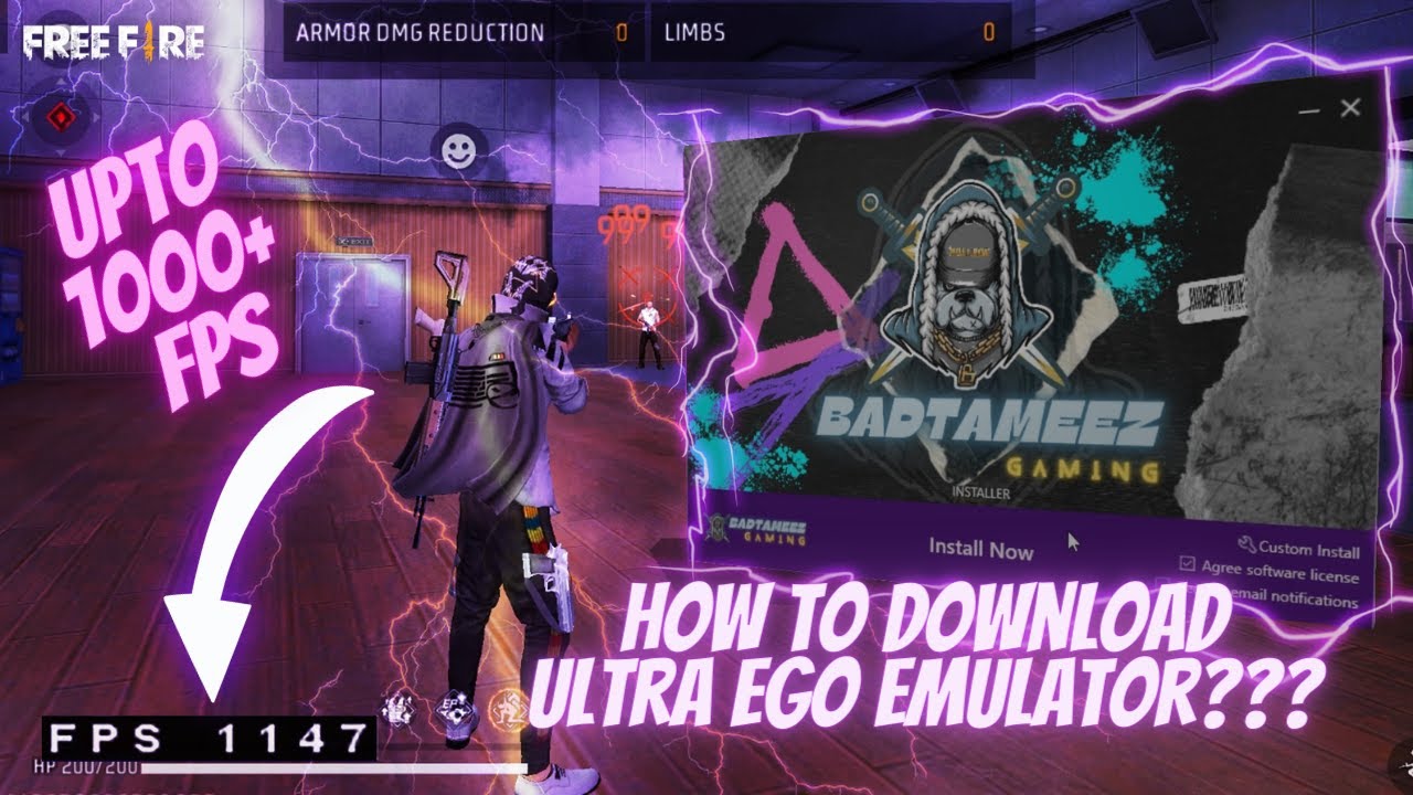 This Emulator Give 1000+ FPS 😱: Ultra Ego||Best Version Of BlueStacks ...