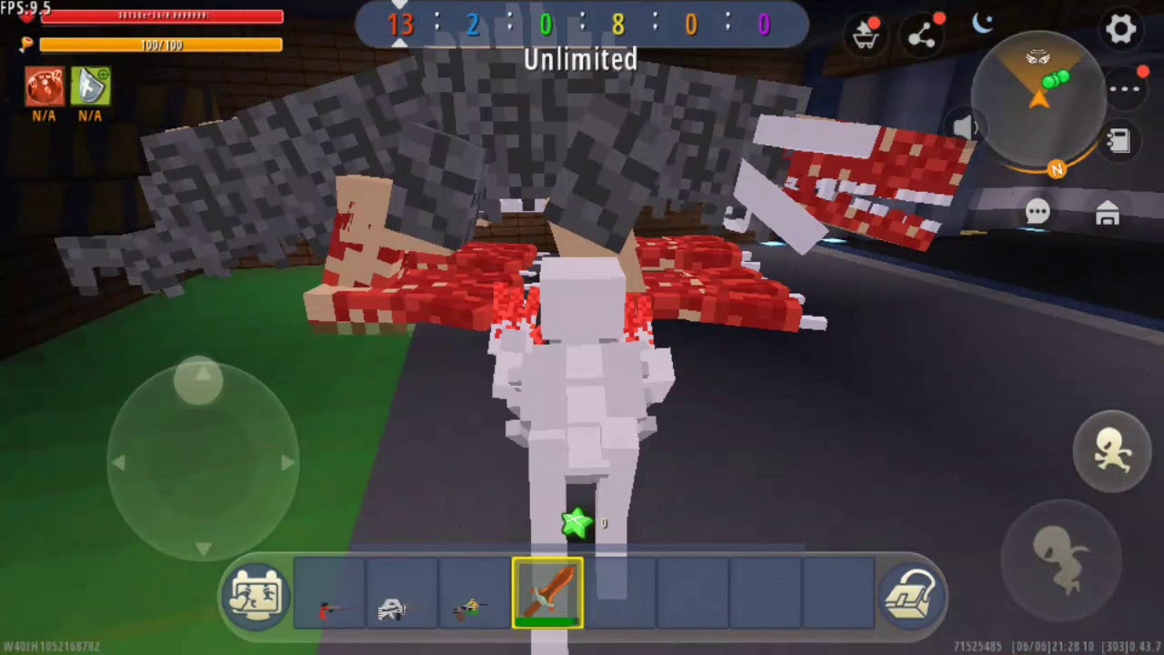 JADI SCP-096 YANG MENGERIKAN...[MINI WORLD BLOCK: ART] - YouTube