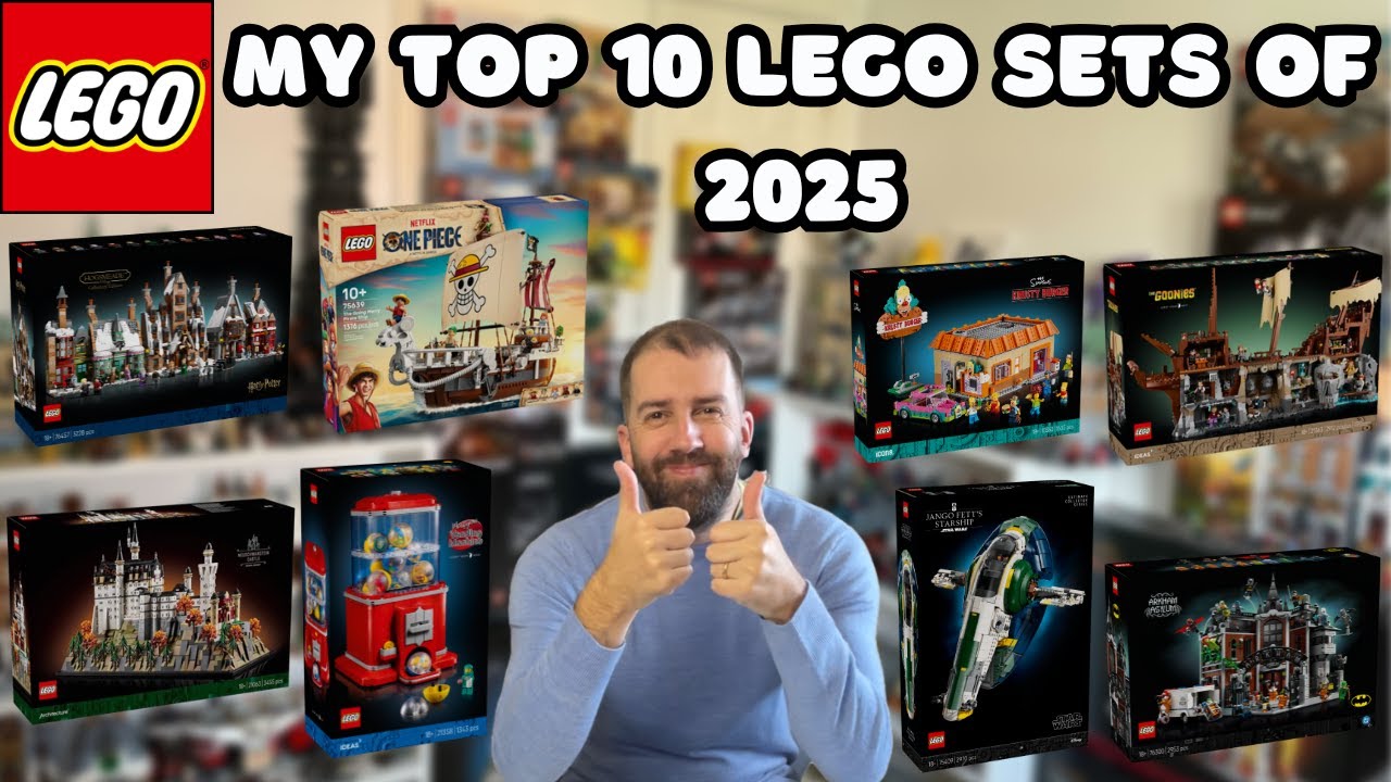My Top 10 LEGO Sets Of 2025 - YouTube