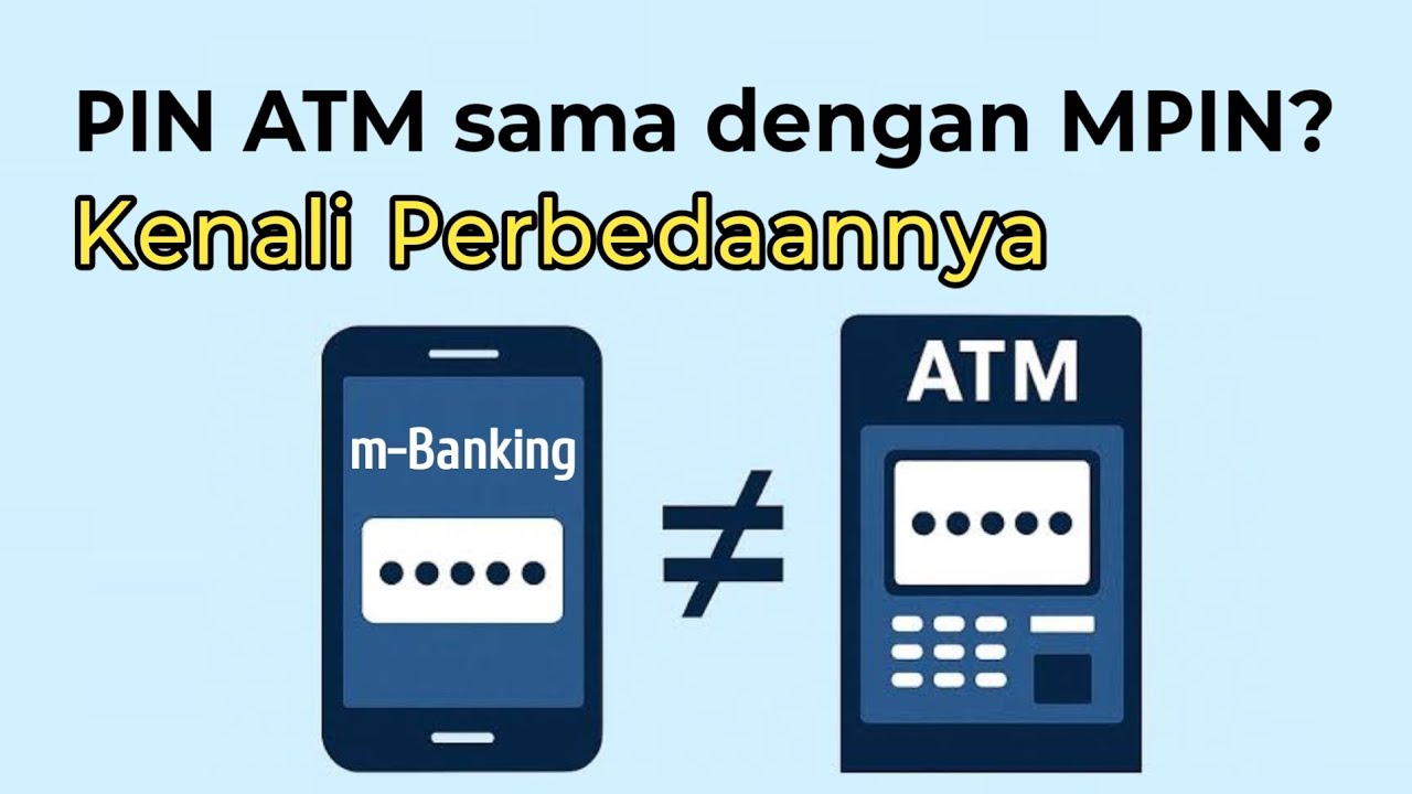 Perbedaan PIN ATM dan PIN m-Banking - YouTube