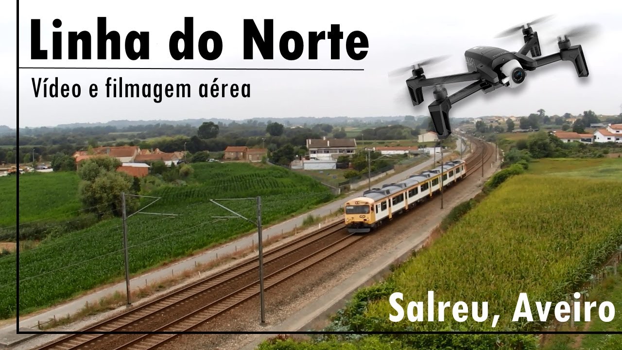 Linha do Norte - Várias passagens de Comboios - YouTube