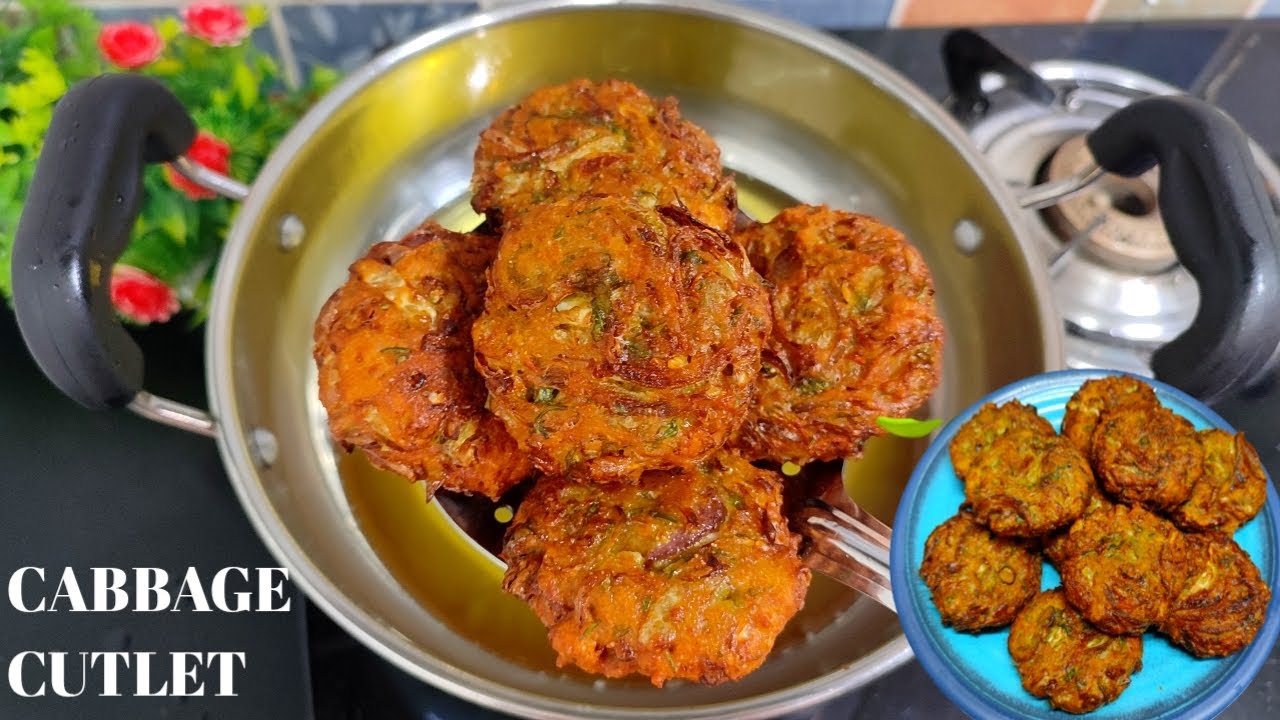 Easy cabbage cutlet recipe| cabbage cutlet ki Asan recipe | sangita's ...