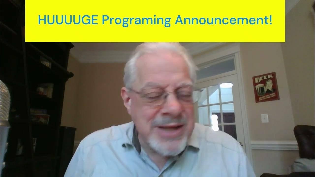 Huuuuge Programming Announcement (and under one minute!! - YouTube Music