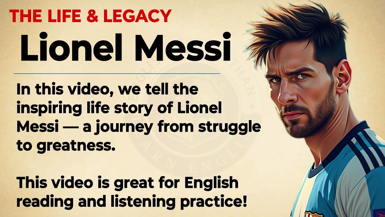 Lionel Messi Biography – From Struggles to Success 🏆|| English ...