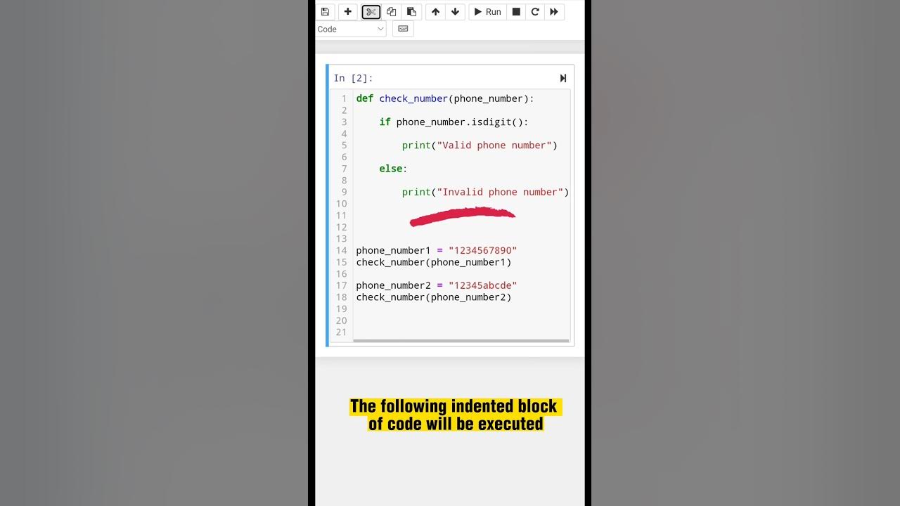 Python String Isdigit Method Python Tutorial For Beginners Yasirbhutta Codingshortvideo