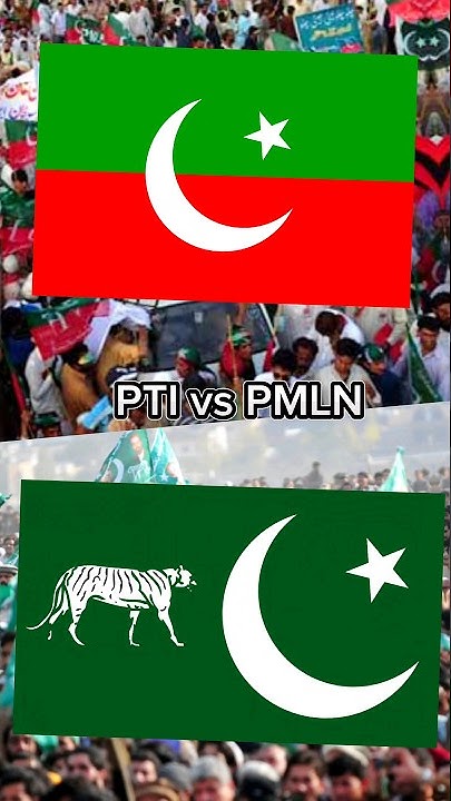 PTI vs PML-N #pti #pmln #shorts - YouTube