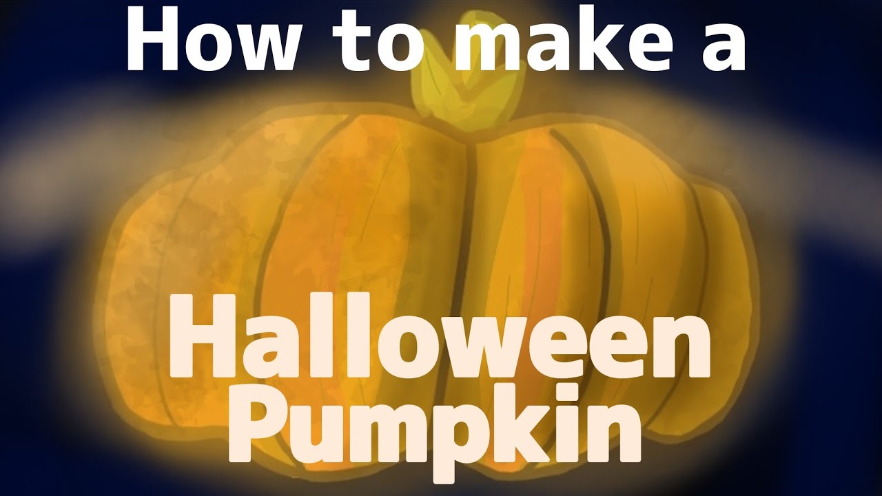 How to make a halloween pumpkin || Animation - YouTube