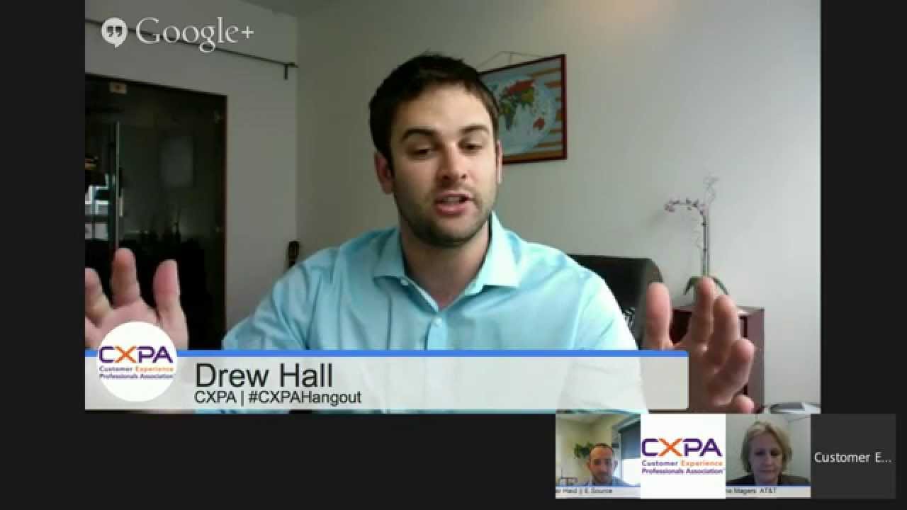 Google+ Hangout with the CX Experts: Experience Design, Improvement ...