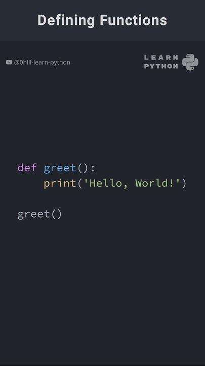 Defining Functions In Python Coding Programminglanguage Python Pythondatastructures