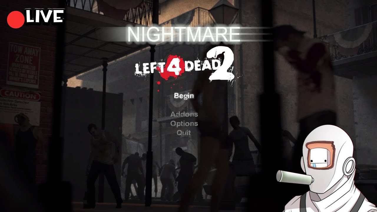 🔴 LATE NIGHT LIVE - L4D2 NIGHTMARE MOD/Cry Of Fear - HORROR - YouTube