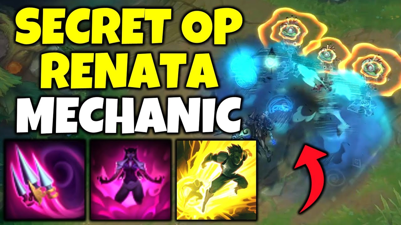 New Secret OP Renata Glasc Mechanic - League of Legends - YouTube