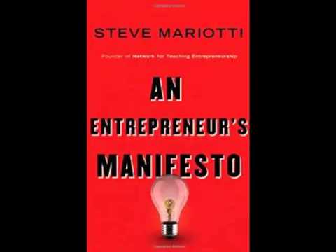 "Book Talk" Guest Steve Mariotti Author "An Entrepreneurs Manifesto ...