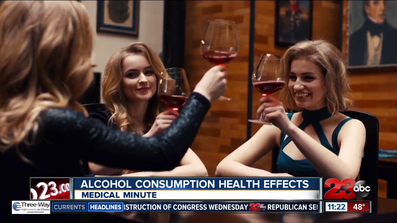 Medical Minute: Alcohol consumption health effects - YouTube
