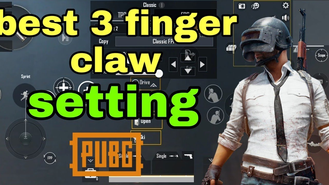 best 3 finger claw setting & sensitivity | 3 finger claw setting for ...
