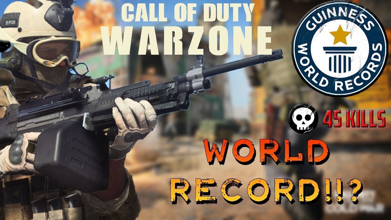 Call Of Duty warzone record 45 kills with insane 🔫 warzone highlights ...