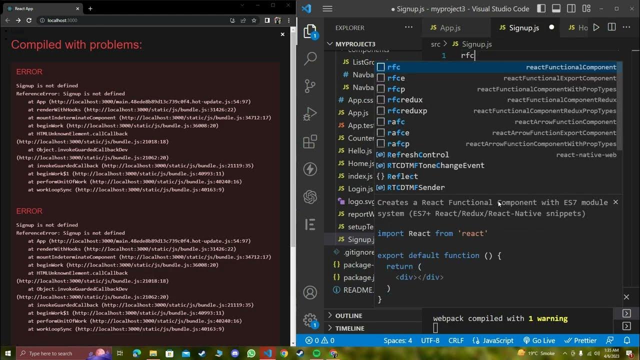 Using react router DOM | react tutorial in hindi/urdu - YouTube