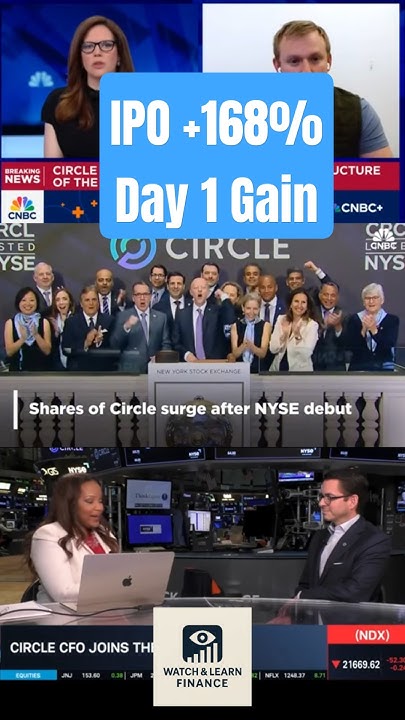 “CRCL Explodes 168% on IPO Debut: What You Need to Know!” - YouTube