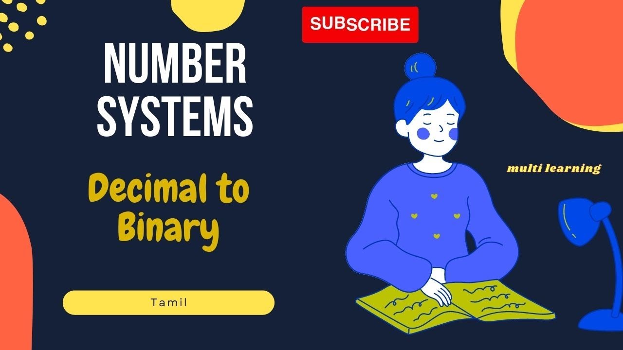 Number Systems | Decimal to Binary | in tamil #3 - YouTube