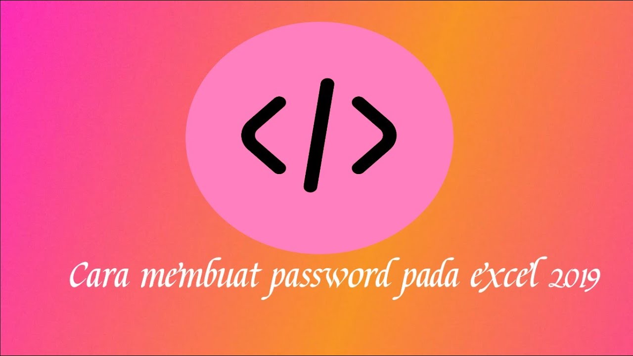 Cara Mengunci Dokumen Di Excel 2019 Password YouTube cara-mengunci-dokumen-di-excel-2019-password-youtube
