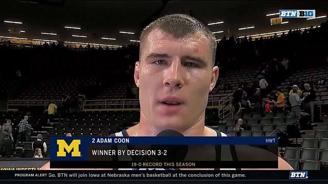 Adam Coon Talks Victory over Sam Stoll - YouTube