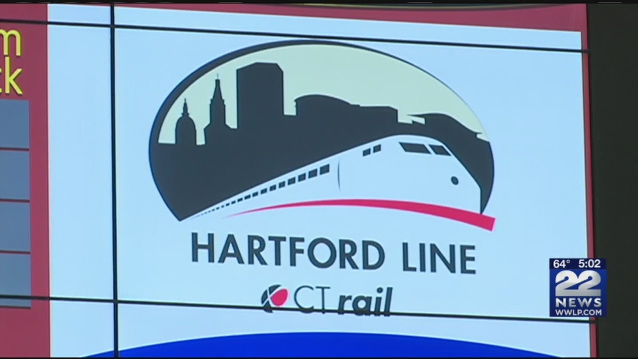 Rail line connecting Springfield-Hartford to launch in June - YouTube