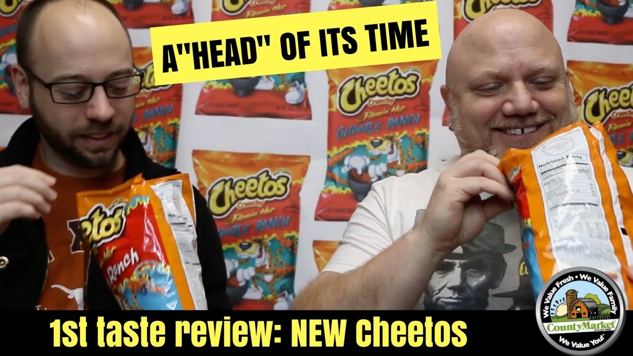 1st Taste Review: Cheetos Flamin' Hot Chipotle Ranch - YouTube