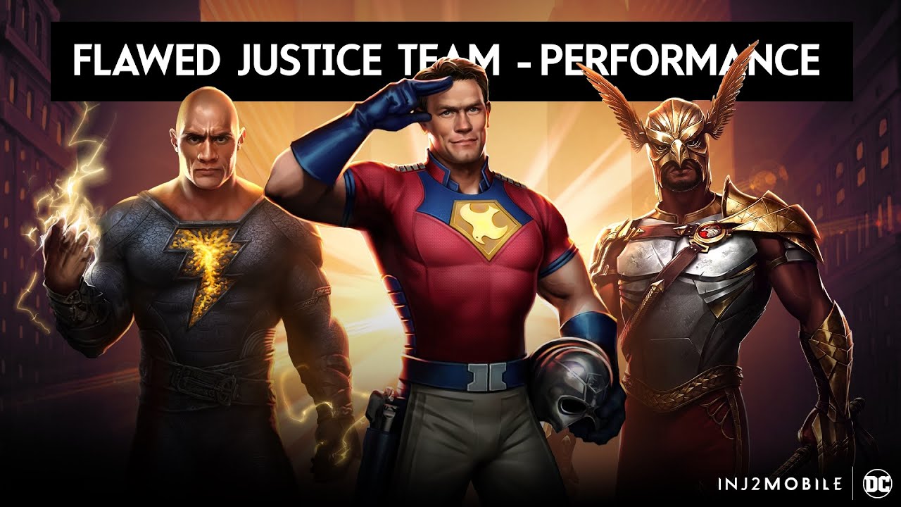 Flawed Justice Team - League Gameplay - Comparison | Injustice 2 Mobile ...