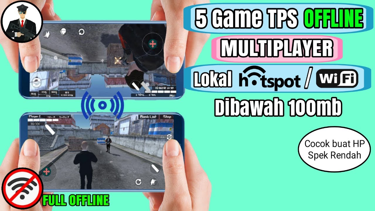 5 Game TPS OFFLINE Multiplayer lokal | dibawah 100mb - YouTube