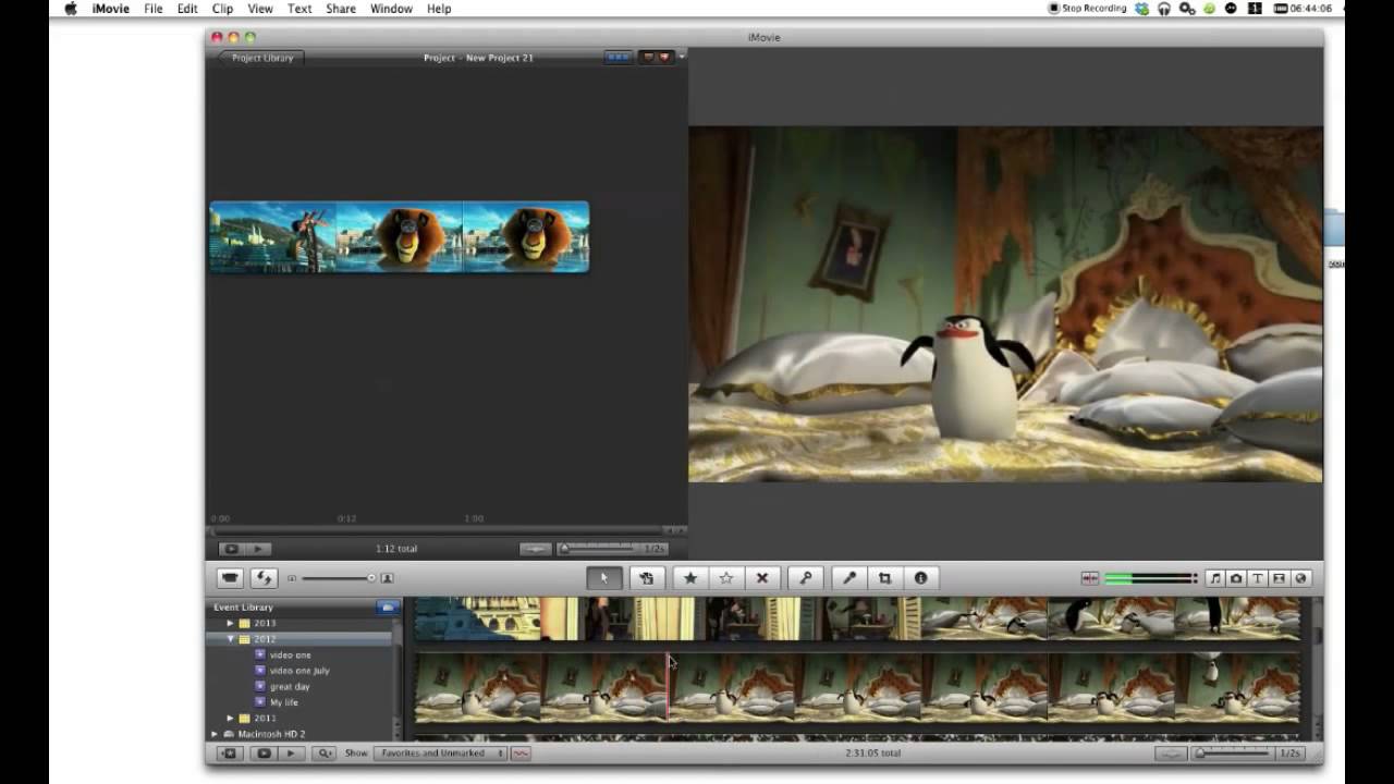 How to Split Screen in iMovie - YouTube