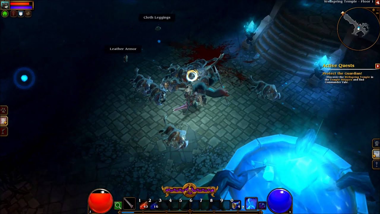 Torchlight 2 Gameplay (demo) - YouTube