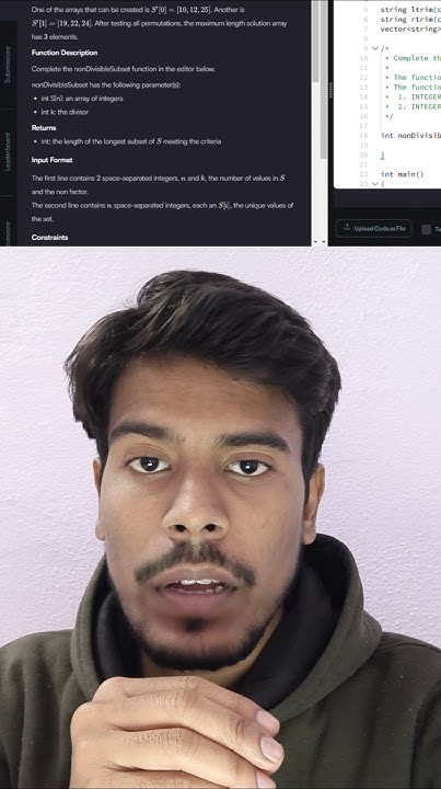 21/60 Days Challenge: Beginner Data structure and Algorithm Non-divisible Subset 🥵🤯🥵#shorts # ...