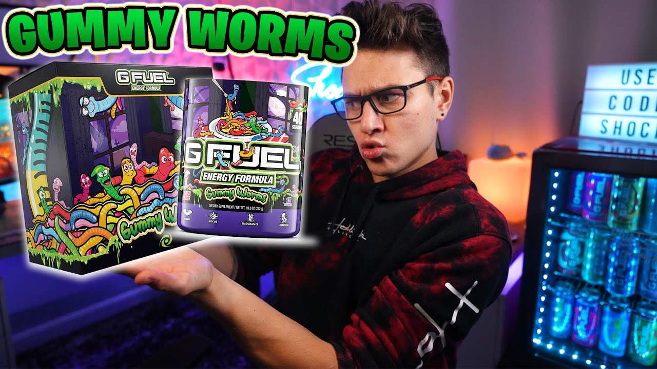 New Gummy Worms GFUEL Flavor! - Everything You Need To Know! - YouTube