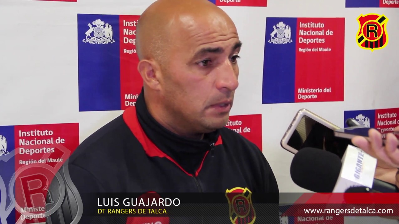 DT Luis Guajardo luego del triunfo Rangers 2 - Curicó Unido 0 - YouTube
