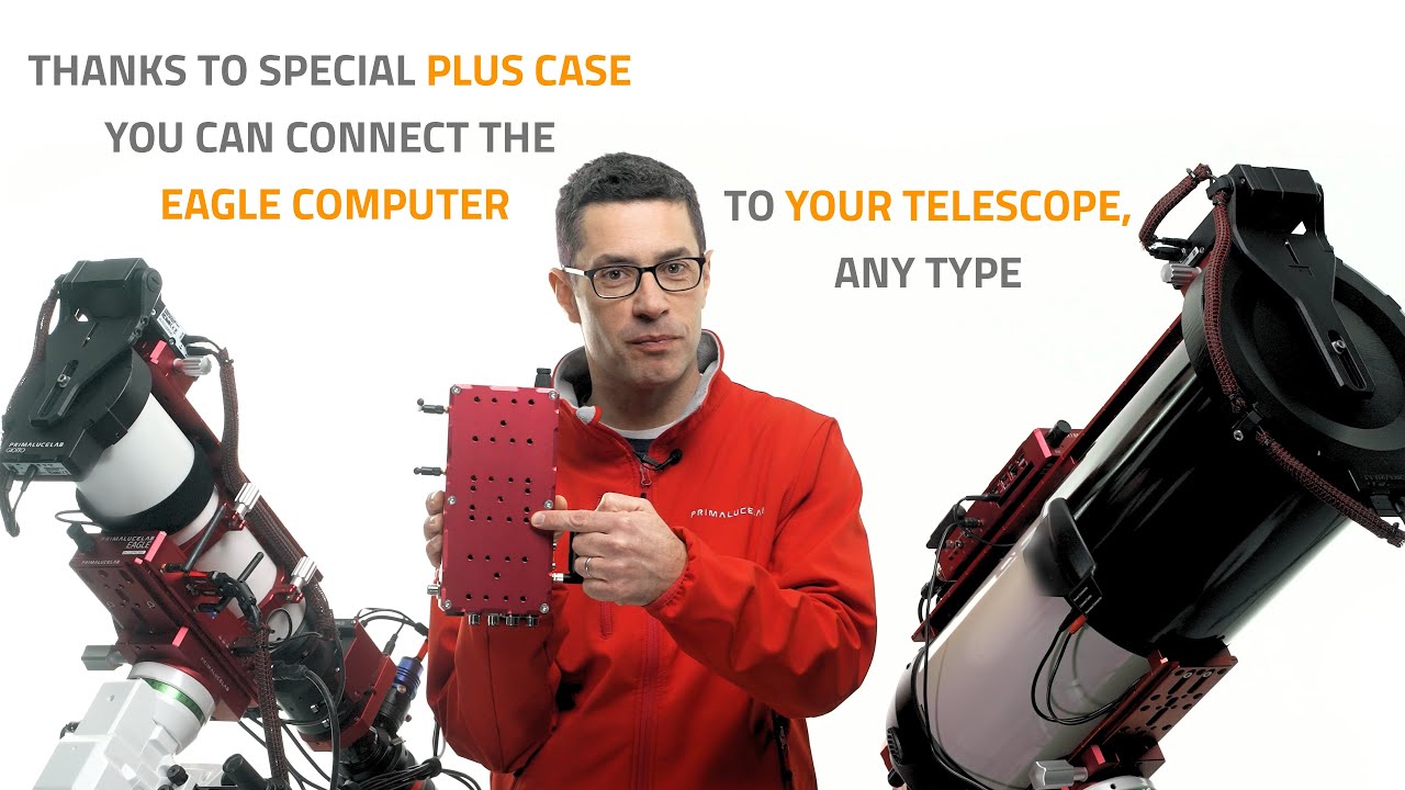 Thanks to special PLUS case, you can connect the EAGLE computer to your ...